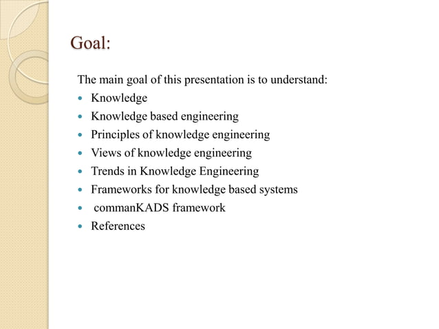 Knowledge based engineering | PPTX