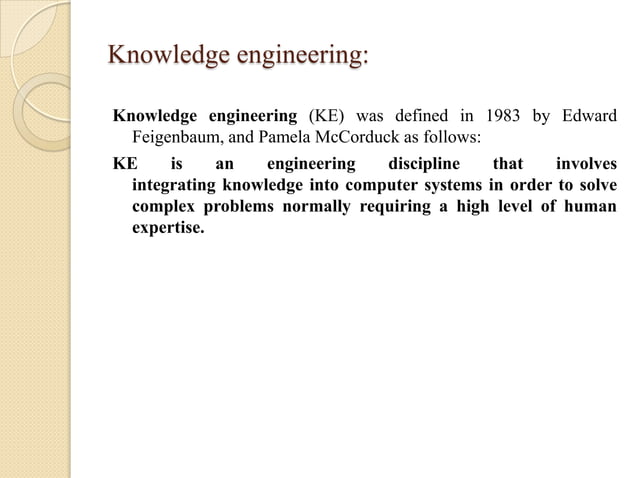 Knowledge based engineering | PPTX