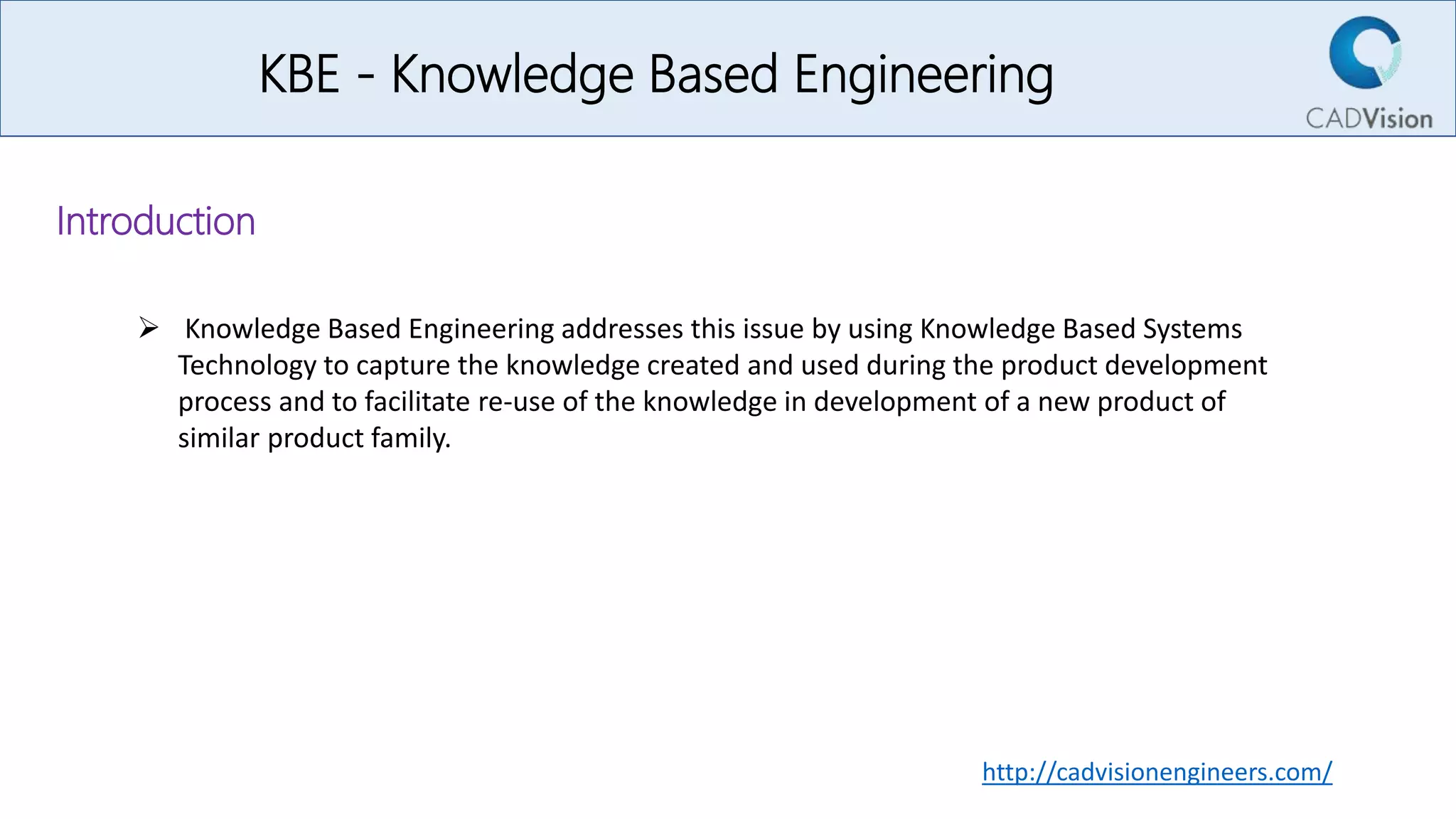Know About Knowledge Based Engineering (KBE) And its Benefits | PPT