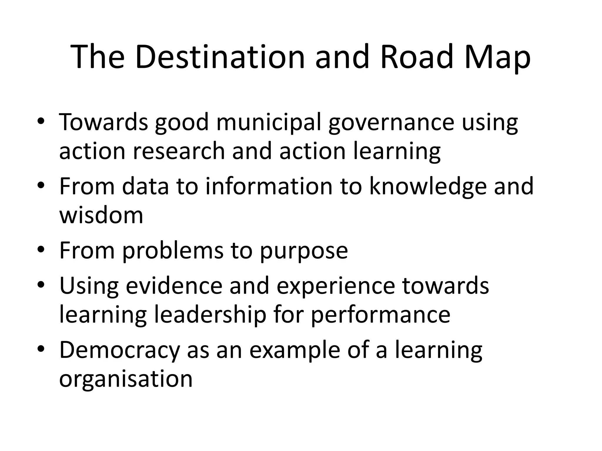 Knowledge Based Governance: Learning Governance and Leadership | PPTX ...