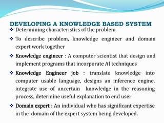 Knowledge based system(Expert System) | PPTX