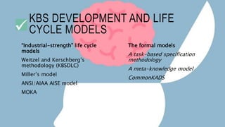 Knowledge based systems | PPTX