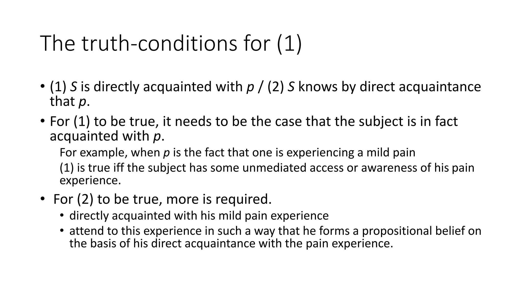 Knowledge by acquaitance.pptx | Agnosticism | Religion & Spirituality