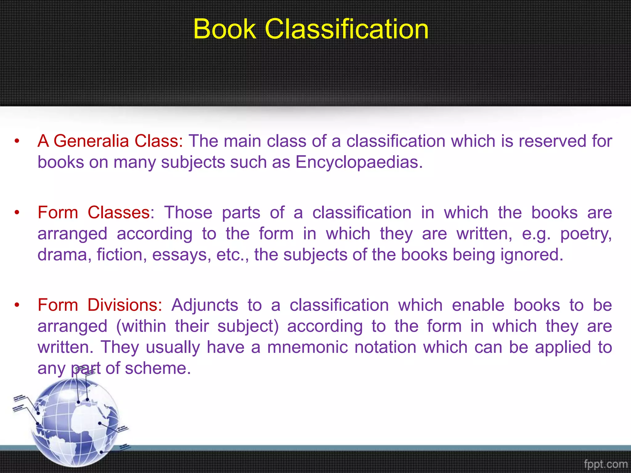 Knowledge classification shalini | PPT