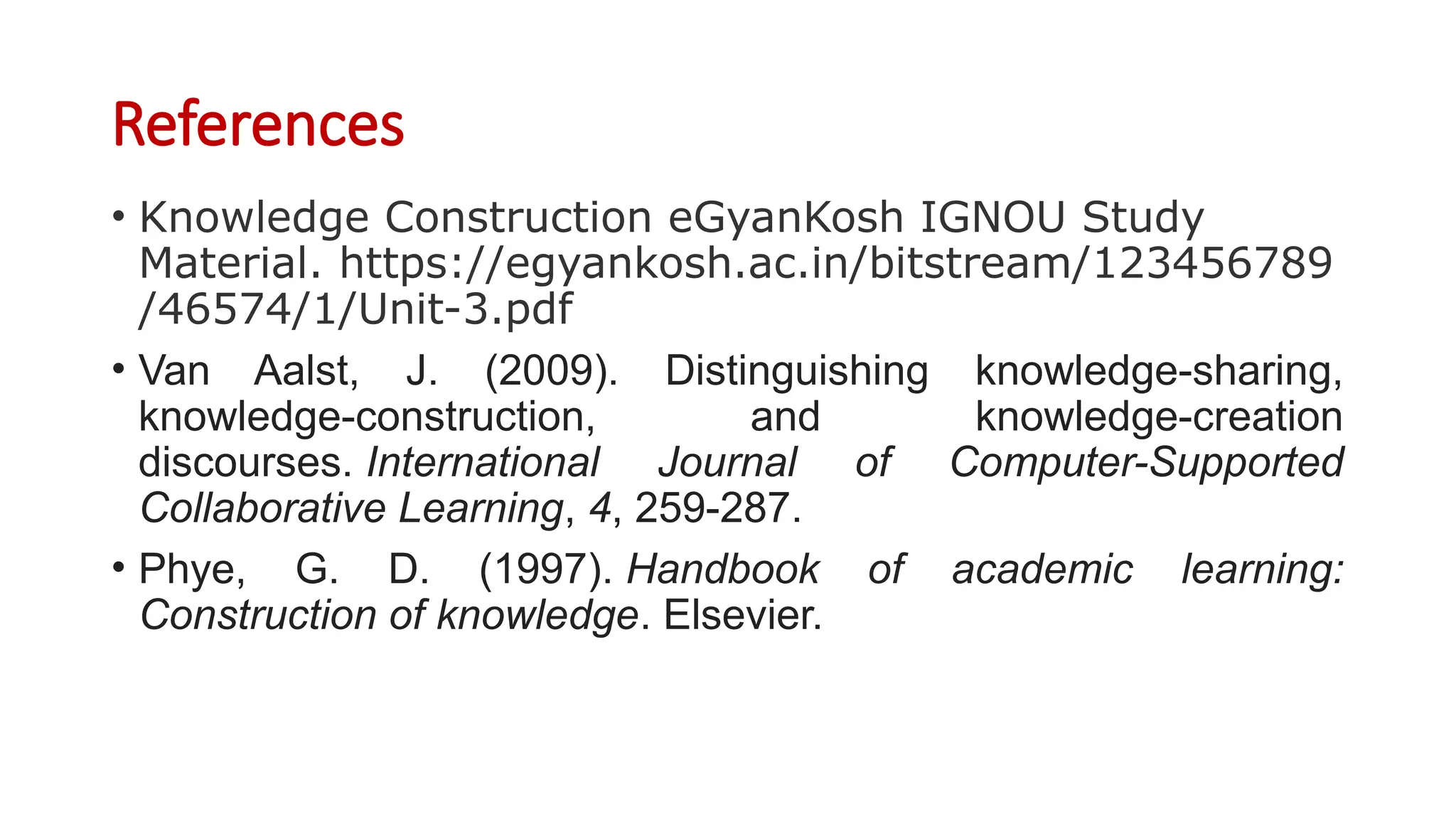 Knowledge construction Types, Importance of Knowledge Construction in ...