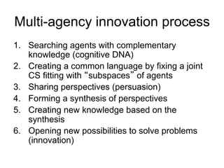 Knowledge creation in innovation processes | PDF