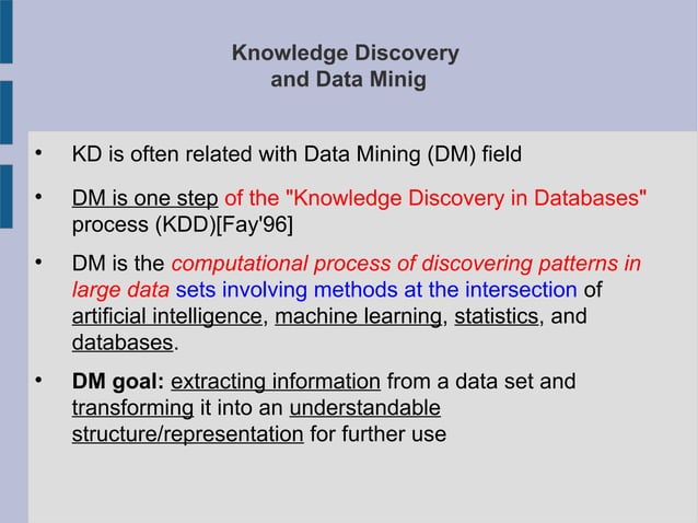 Tutorial Knowledge Discovery Ppt