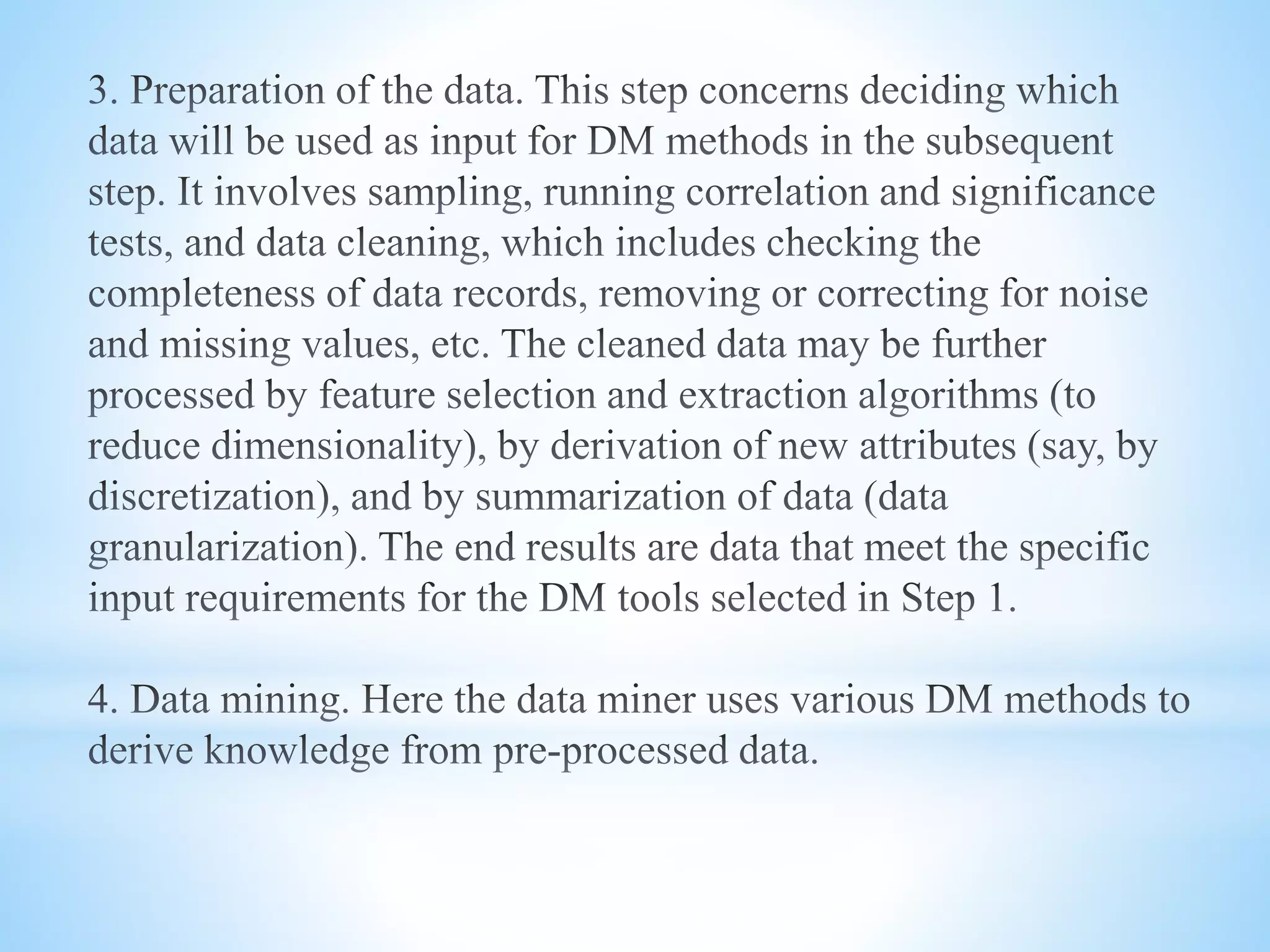 Knowledge discovery process | PPTX