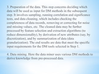 Knowledge discovery process | PPTX