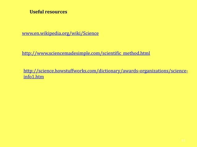Knowledge Classifications or Divisions | PDF