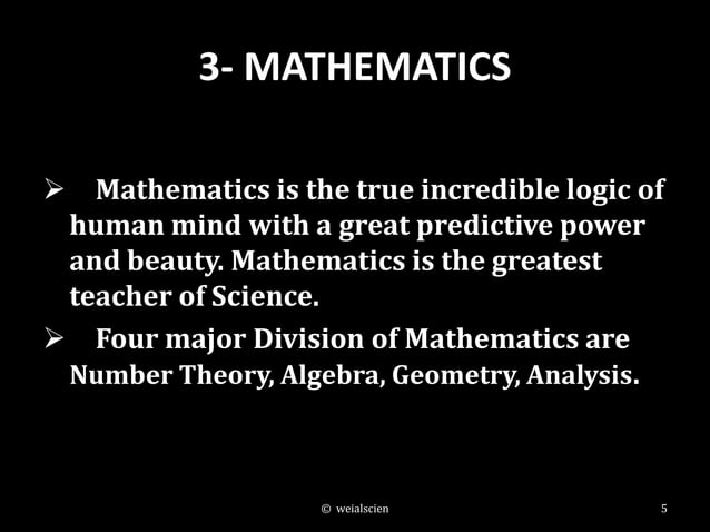 Knowledge Classifications or Divisions | PDF