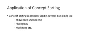 Knowledge Elicitation Techiniques Concept Sorting | PPT