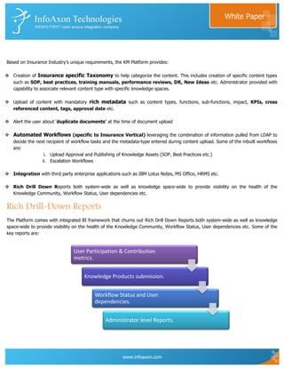 Knowledge Enabled Insurance Organization | PDF