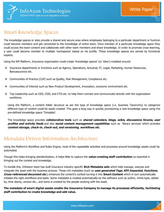 Knowledge Enabled Insurance Organization | PDF