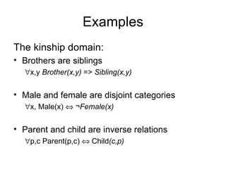 Knowledge engg using & in fol | PPT