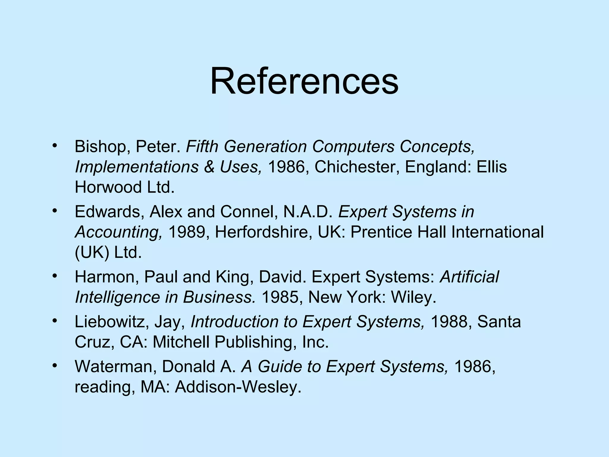 Artificial Intelligence: Knowledge Engineering | PPT