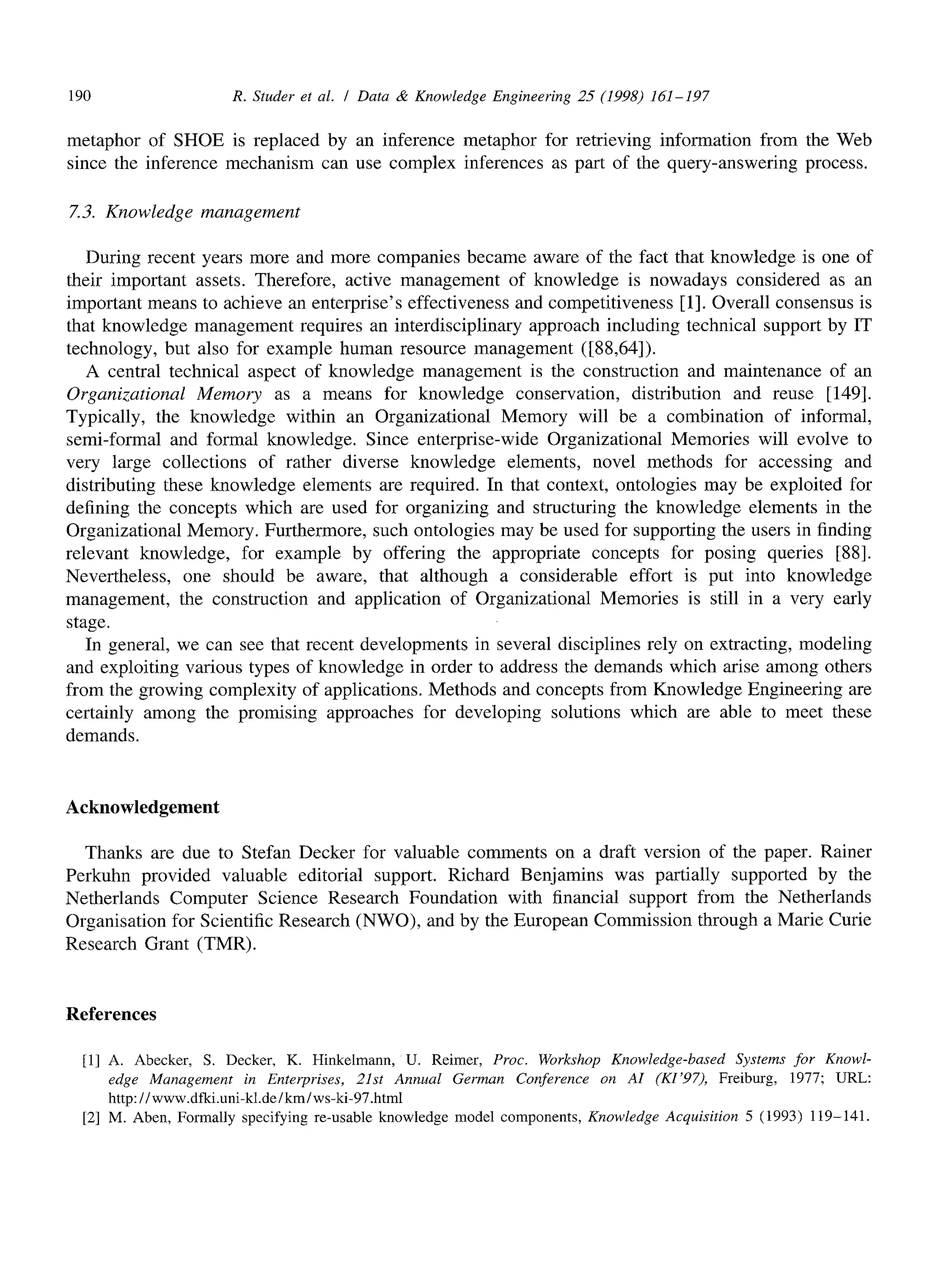 Knowledge engineering principles and methods | PDF