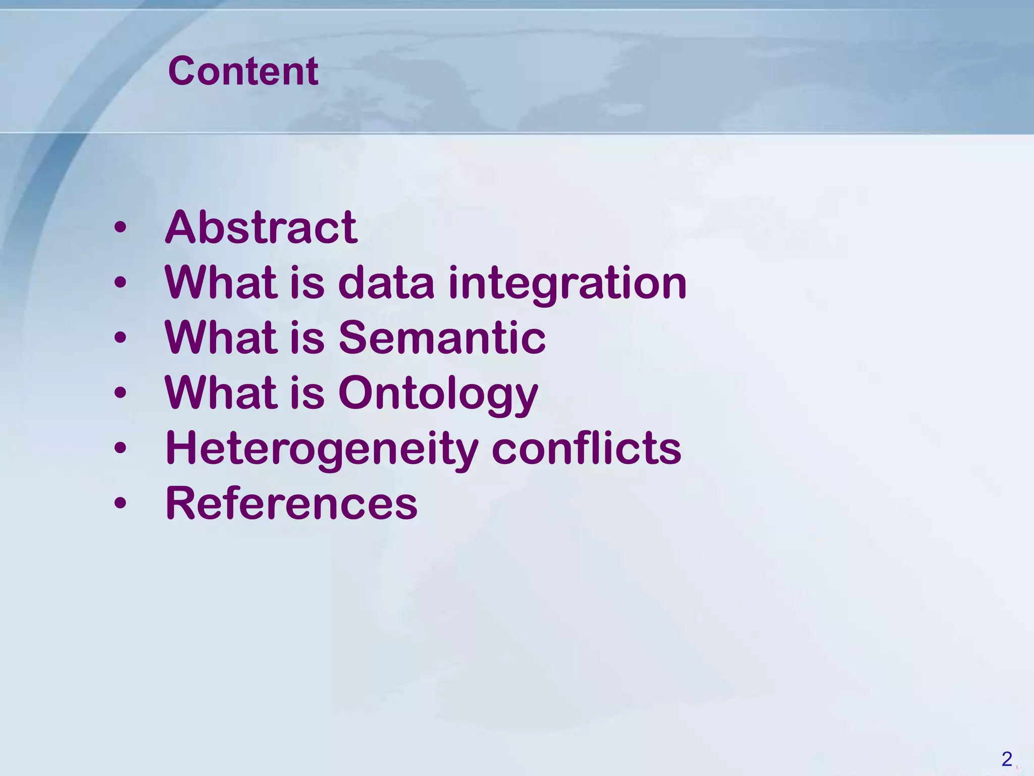 ontology based- data_integration. | PPT | Free Download