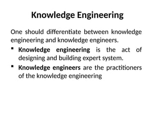 Knowledge Engineering unit an important analysis | PPTX