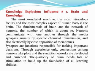 Knowledge exlosion | PPTX