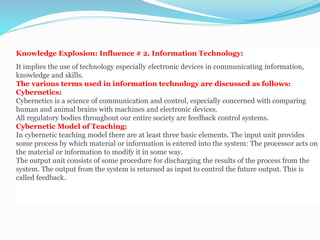 Knowledge exlosion | PPTX