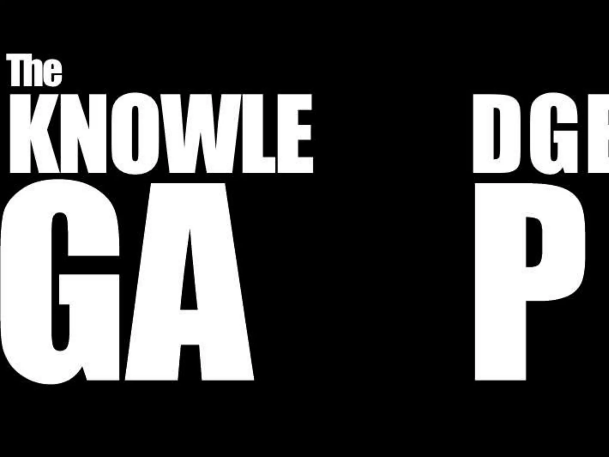 Knowledge gap hypothesis | PPTX