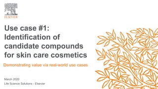 Knowledge graph applications for cosmetics industry | PPT