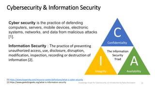 Knowledge Graph for Cybersecurity: An Introduction By Kabul Kurniawan | PDF
