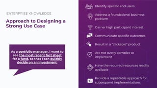 Knowledge Graphs are Worthless, Knowledge Graph Use Cases are Priceless ...