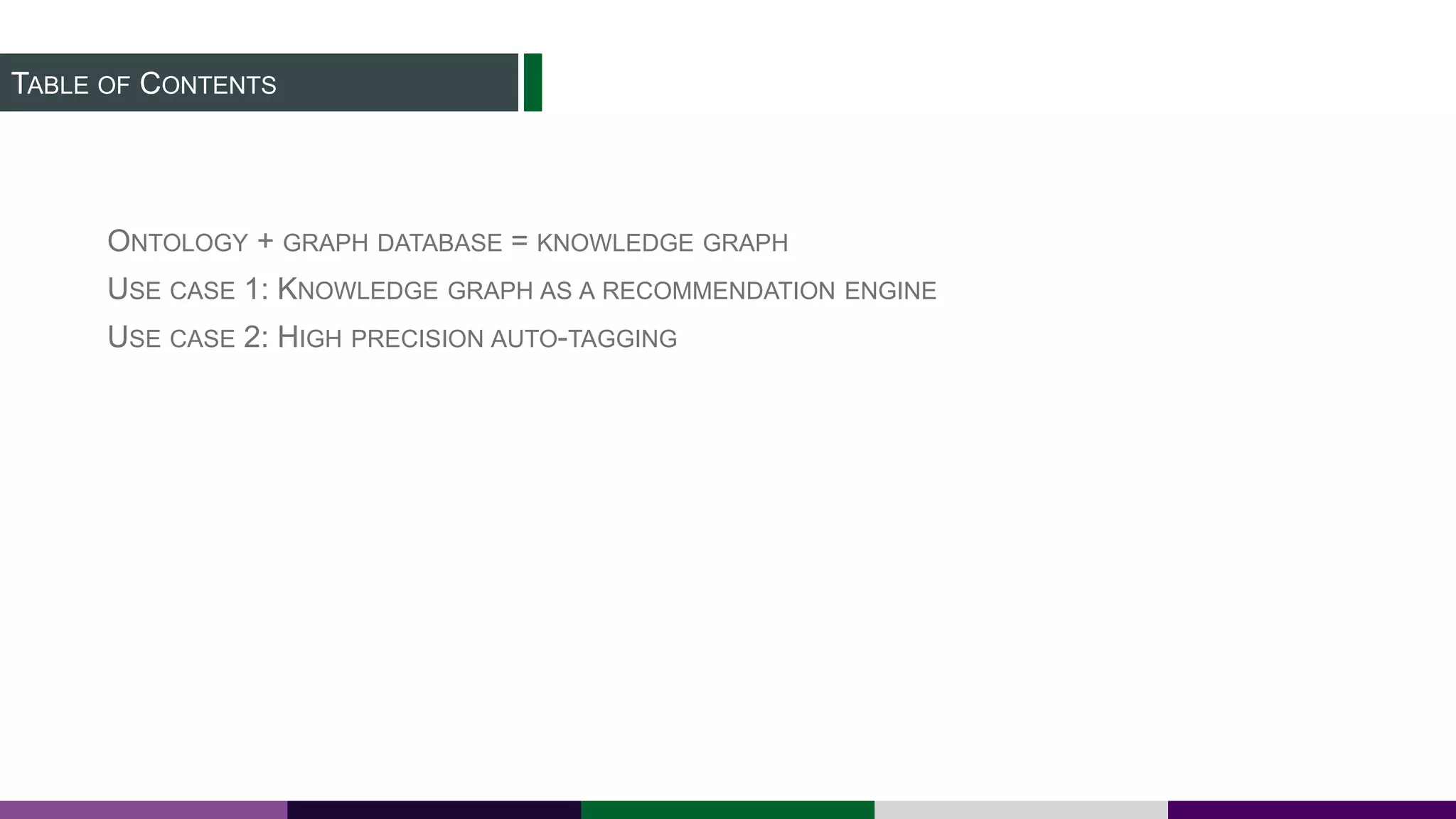 Knowledge Graphs as a Pillar to AI | PDF