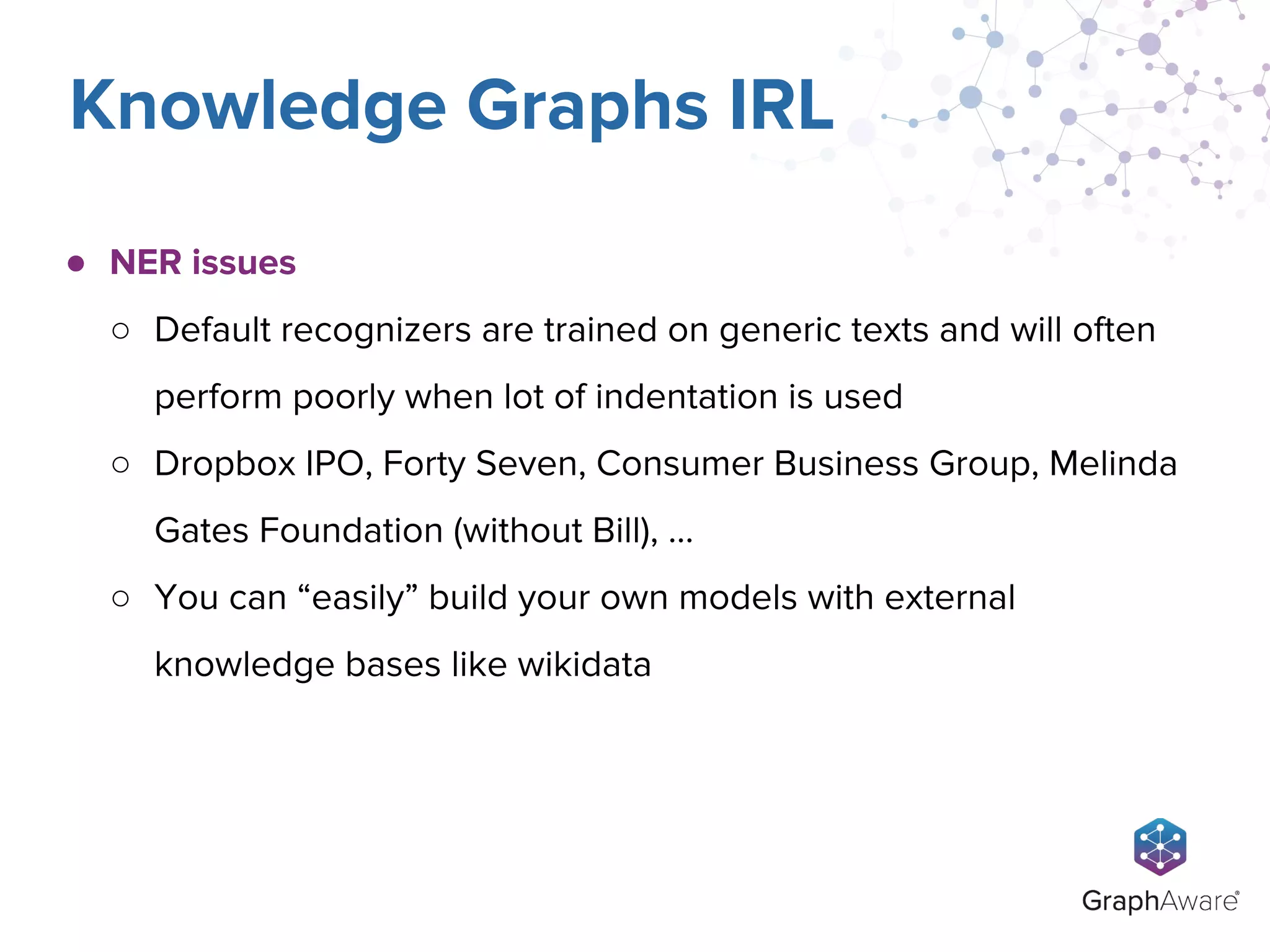 Knowledge graphs + Chatbots with Neo4j | PPT