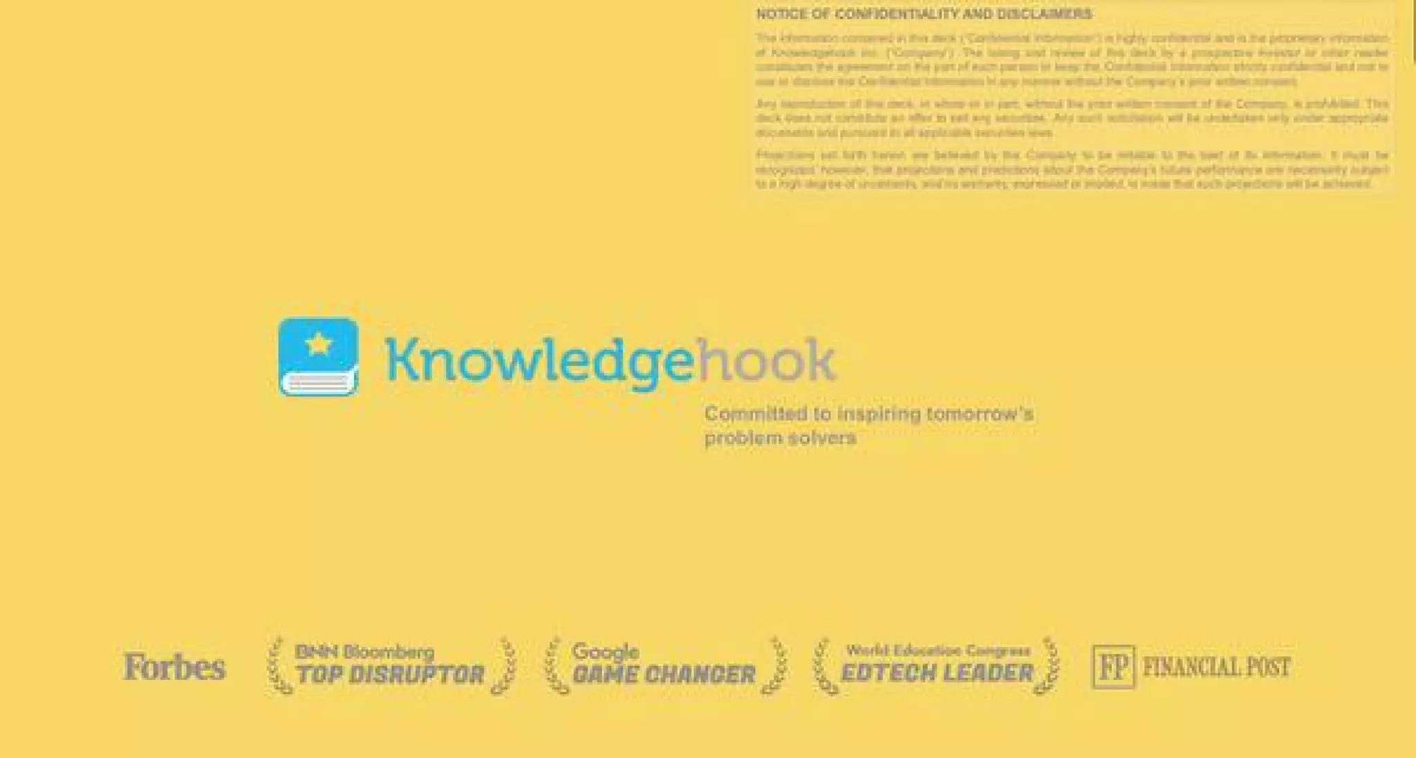 Knowledgehook Pitch Deck | PDF