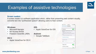 Accessibility in Agile Projects | PPT