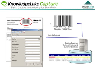 KnowledgeLake - ECM For SharePoint | PPT