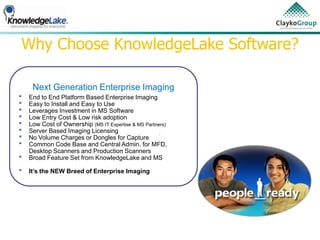 KnowledgeLake - ECM For SharePoint | PPT