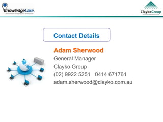 KnowledgeLake - ECM For SharePoint | PPT