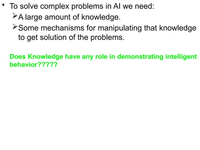 Knowledge & logic in Artificial Intelligence.pptx