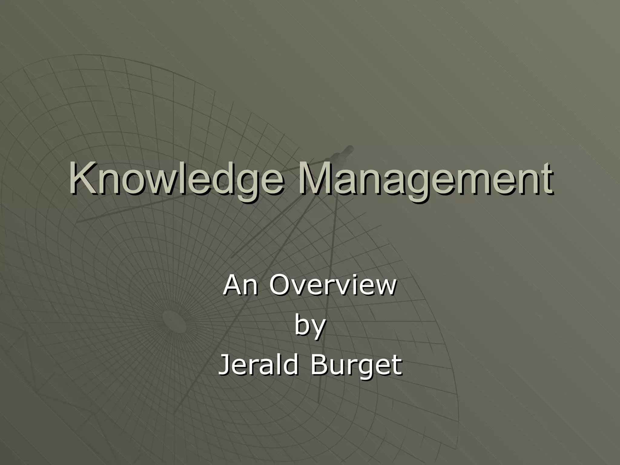 Knowledge Management | PPT