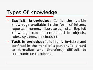 Knowledge management | PPT | Business Administration | Business