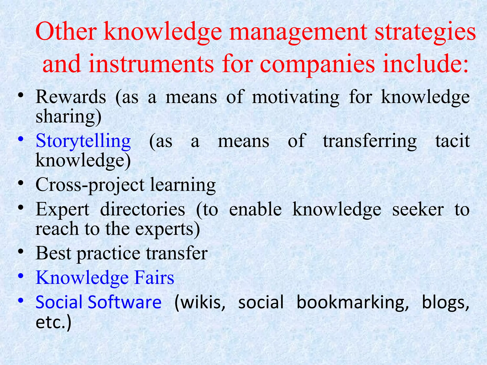 Knowledge management | PPT
