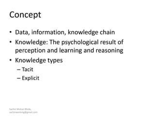 Knowledge management | PPSX | Business | Business and Finance