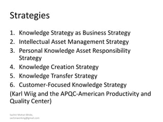 Knowledge management | PPSX | Business | Business and Finance
