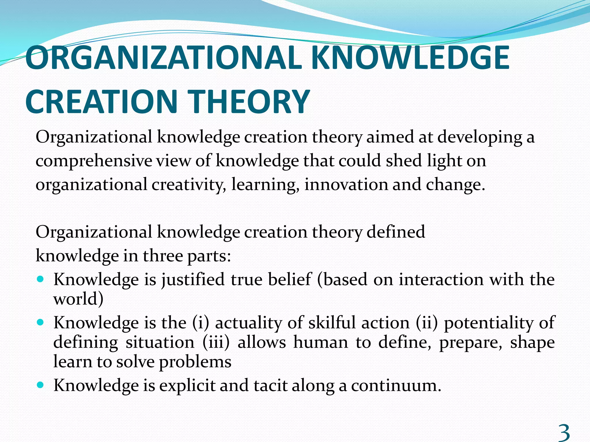 Knowledge management | PPTX