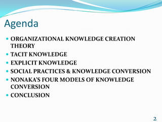 Knowledge management | PPTX