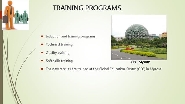Training Practices of Infosys | PPTX