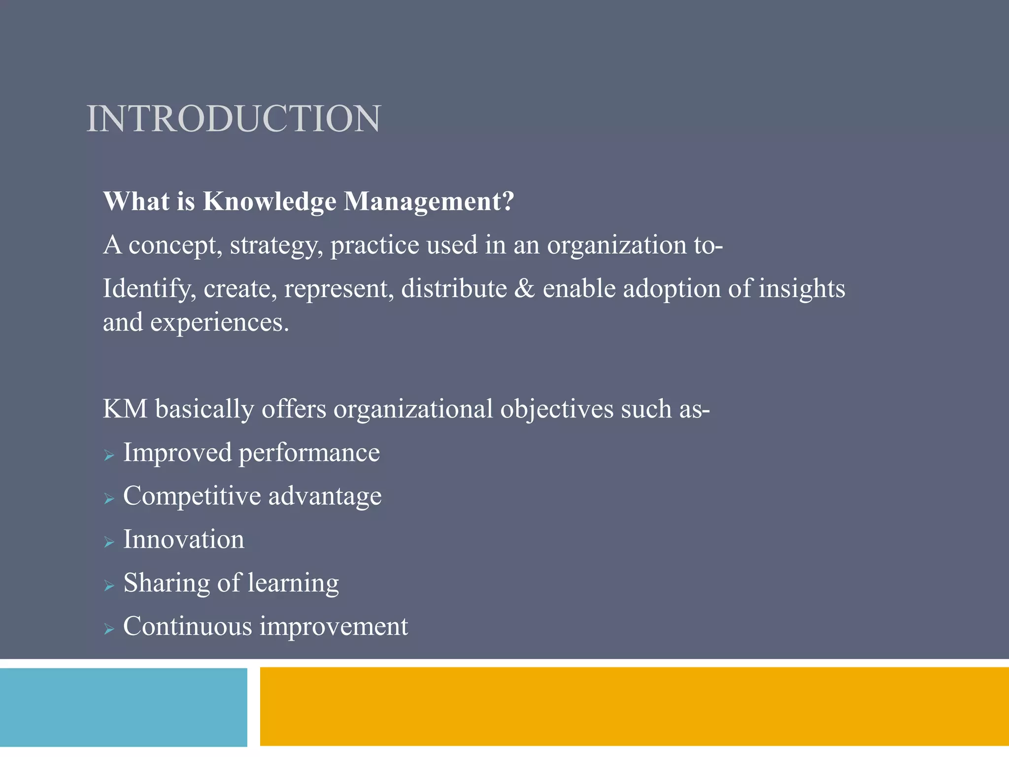 Knowledge management | PPT