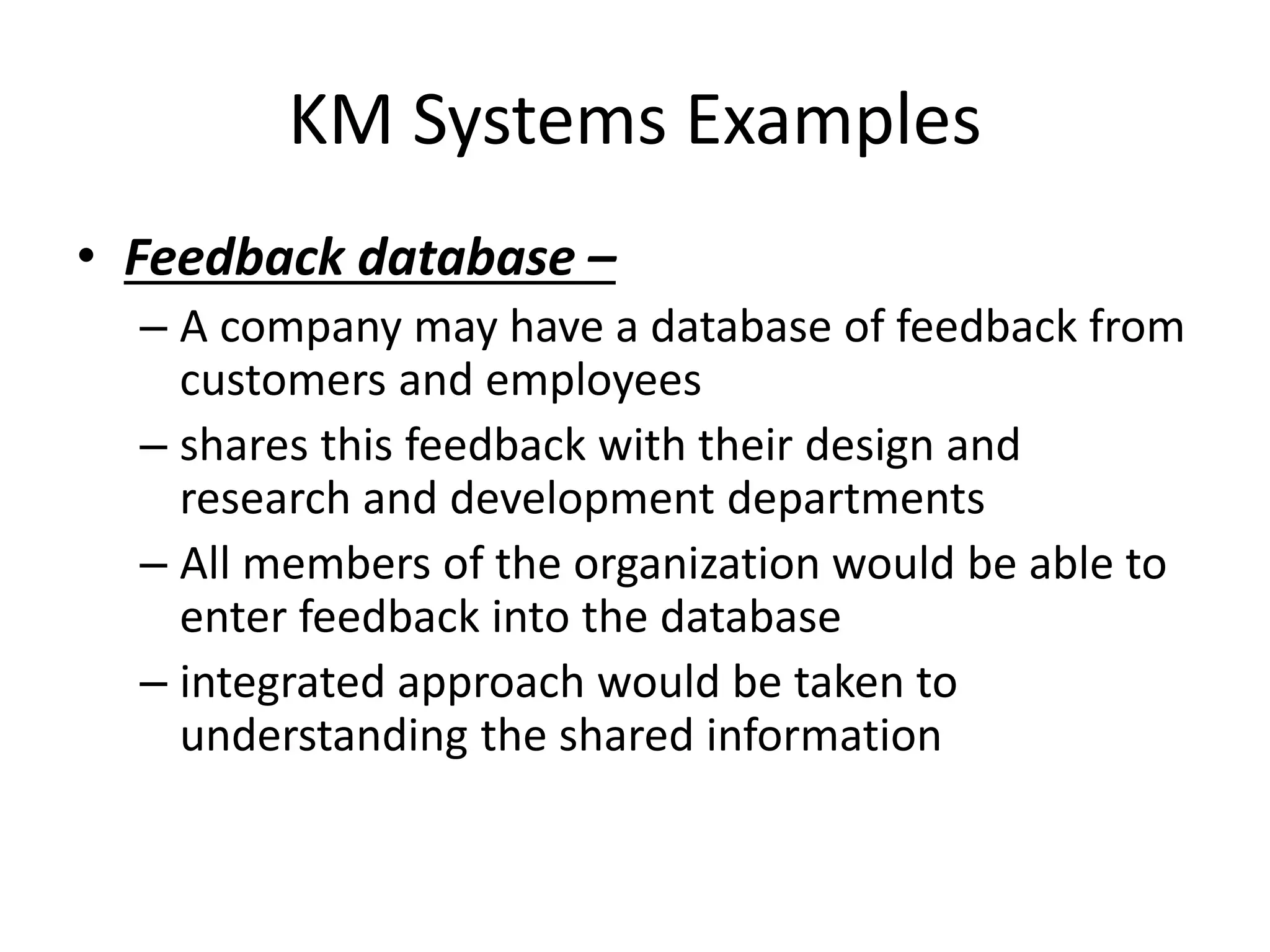Knowledge management | PPT