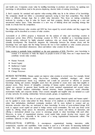 Knowledge management | DOCX