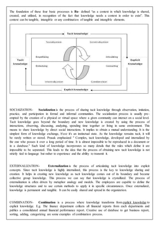 Knowledge management | DOCX