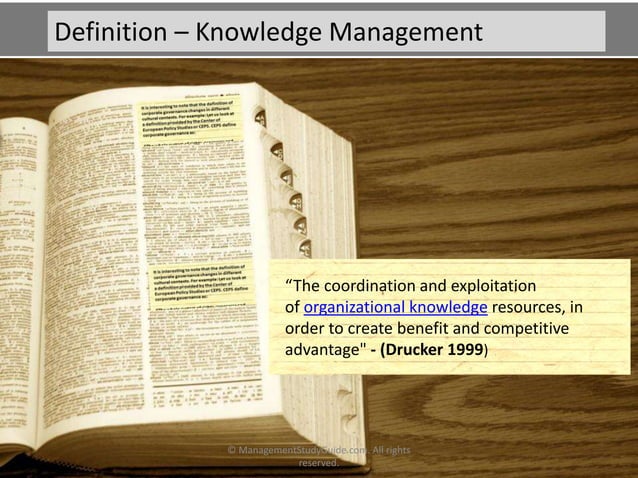 Knowledge management | PPTX